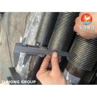 China Welding Fin Tube, Serrated Type, Base Tube ASTM A355 GR P9, Fin Material 11Cr, Fired Heater Application for sale
