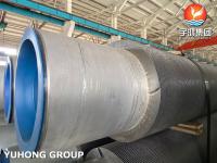 China High Frequency Welding Base Tube ASTM A312 TP304 Fin Material ASTM A240 SS 304 for sale