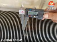 China ASTM A213 TP347H High Frequency Welding Fin Tube With SS409 11Cr Fin In Fired Heater for sale