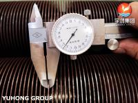China ASTM A106 Gr.B High Frequency Welding Fin Tube For Convective Heater Coils for sale