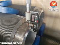 China Helical Solid Fin Tubes ASTM A213 TP347H Stainless Steel Tubes With 5052 Aluminum Fins for sale