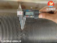 China Helical Solid Fin Tubes ASTM A213 TP347H Stainless Steel Tubes With 5052 Aluminum Fins for sale