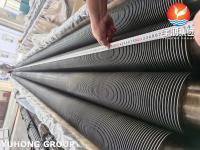 China Helical Solid Welded Finned Tubes ASTM A335 P22 Fin 11-13 Cr For Power Generation for sale