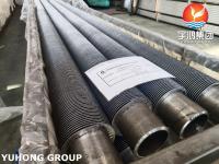 China Helical Solid Welded Finned Tubes ASTM A335 P22 Fin 11-13 Cr For Power Generation for sale