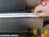 China ASTM A335 P22 Solid Fin Tube With 11-13Cr Fin Material Used In Furnace And Boiler for sale