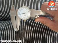 China ASTM A335 P22 Solid Fin Tube With 11-13Cr Fin Material Used In Furnace And Boiler for sale