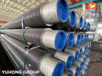 China TP347H A312 High Frequency Welding Finned Pipe In Air Preheater And Condenser for sale