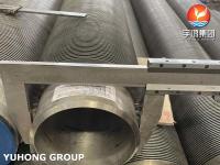 China A312 TP304 ASTM HFW Spiral Finned Tube With 11-13 Cr Fins For Heat Exchanger for sale