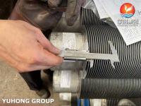 China A312 TP304 ASTM HFW Spiral Finned Tube With 11-13 Cr Fins For Heat Exchanger for sale