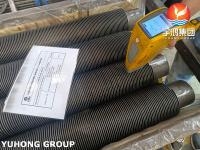 China Heat Exchanger ASTM A335 P22 HFW Solid Finned Pipes With 11-13 Cr Fins for sale