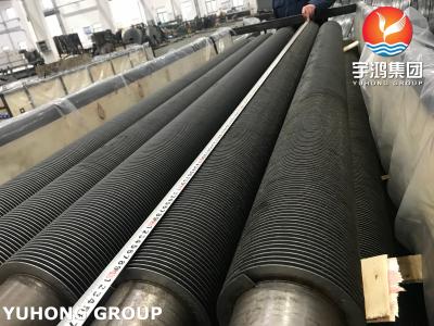 China 0.8-3mm Fin Wall Thickness ASTM A213 T9 Solid Finned Tube For Furnaces And Superheaters for sale