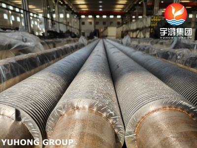 China 2mm Solid Fin Tube High Frequency Welding Type ASTM A335 P22 With 11-13CR Strip for sale