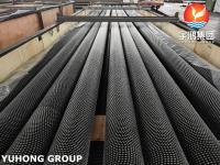 China 2mm Solid Fin Tube High Frequency Welding Type ASTM A335 P22 With 11-13CR Strip for sale