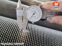 China High Frequency Welding Fin Tube Serrated Type ASTM A312 TP304H For Power Plant Furnace for sale