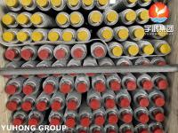 China High Frequency Welding Fin Tube Serrated ASTM A192 CS Fin For Furnace for sale