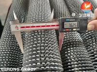 China ASME SA192 Serrated Finned Tube HF Welding For Industrial Heaters Enhanced Heat Transfer Design for sale