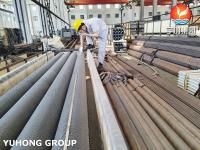 China Stainless Steel HFW Serrated Fin Tube ASTM A312 TP304H SS304 Fin Material For Heater Coil for sale