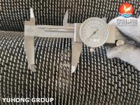 China ASTM A312 TP304H Welded Helical Serrated Finned Tubes For Economizer Boiler for sale