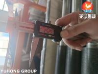 China Heat Exchanger Serrated Finned Tubes ASTM A312 TP304H Base Tube And SS304H Fins for sale
