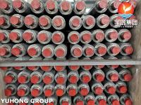 China SA192 ASME CS Serrated Fin Tubes With CS Fins For Petrochemical Industry for sale