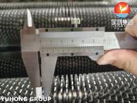 China ASME SA192 Carbon Steel Fin Tube Serrated CS Fin Strip For Fired Heater for sale