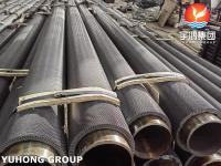 China Serrated Helical Finned Tube ASTM A312 TP304 For Economizers for sale