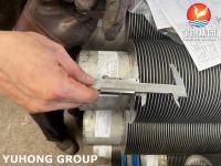 China A312 TP304 ASTM Serrated Tube Finning For Chiller And Shipboard Heat Exchangers for sale