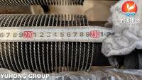 China A312 TP316L Stainless Steel Studded Tube ASTM For Reactors And Evaporators for sale
