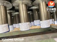 China Monel 400 Embedded G Fin Tube , Base Tube ASME SB163 NO4400, Fin Material Al 1060 for sale
