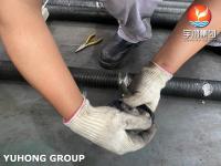 China Embedded G Fin Tube , ASME SA179 Carbon Steel Seamless Tube With Al 1060, Air Cooler Application for sale