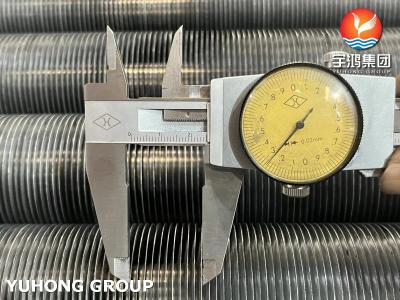 China Fully Killed Carbon Steel Embedded Fin Tube For Air Cooler ASME SA179 for sale