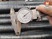 China Air Cooler Tube ASTM A179 Spiral Embedded Finned Pipes With Aluminium Strip for sale