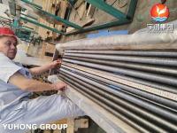 China Air Cooler Tube ASTM A179 Spiral Embedded Finned Pipes With Aluminium Strip for sale