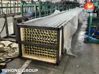 China Air Cooler Tube ASTM A179 Spiral Embedded Finned Pipes With Aluminium Strip for sale