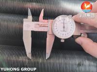China Heat Exchanger Air Cooled Embedded Fin Tube Pipe ASTM A213 T5 Aluminium Strip Al1060 for sale