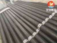 China ASTM A179 Embedded G Type Finned Tube With Aluminum Gr. 1100 For Radiators for sale