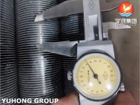 China Nickel Alloy Extruded Fin Tube , ASTM B163 NO8825 Incoloy 825 Heat Exchanger Application for sale