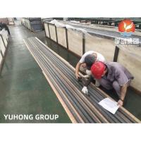China Extruded Fin Tube With Base Tube ASME SA249 TP304 Aluminum Fin Applied For Heat Exchanger for sale