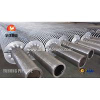 China Carbon Steel Fin Tube , Extruded Type ,  ASTM A179 with Aluminum 6063 , Air Cooler / Dry Kiln application for sale