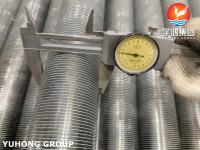 China Extruded Fin Tube, Base Tube ASME SA179, Fin Material ASME SB221 Al 1060, Air Cooler Application for sale