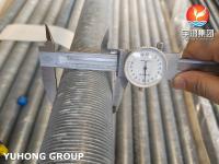 China Air Cooler Stainless Steel Extruded Fin Pipe ASTM A269 TP304 With Al1060 for sale