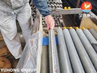 China Spiral Wound L Fin Tubes ASTM A179 Base Tube With AL1060 for sale