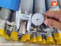 China Wound Type Fin Tube ASME SA249 TP316L Stainless Steel Welded Pipe for sale
