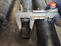 China L Type Wound Finned Pipe Carbon Steel ASTM A179 Base Tube With Aluminum Fins for sale