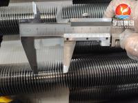 China L Type Wound Finned Pipe Carbon Steel ASTM A179 Base Tube With Aluminum Fins for sale