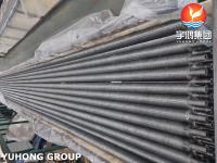 China ASME SA179 ASTM A179 Carbon Steel L Type Fin Tubes With Al1060 Aluminium Strip for sale