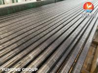 China Condensers And Evaporators Carbon Steel ASTM A179 Microfin Tubes for sale