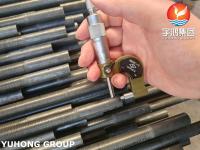 China ASTM A179 Carbon Steel Seamless Internally Finned Tubes For Air Coolers for sale