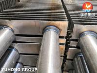 China ASME SA312 TP316 Seamless Steel Square Fin Tube For Boiler , Heat Exchanger for sale