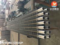 China ASME SA312 TP347 Seamless Steel Square Fin Tube For Boiler , Heat Exchanger for sale